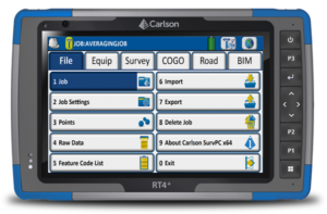 Carlson RT4+ Field Data Collector – Carlson Survey Solutions